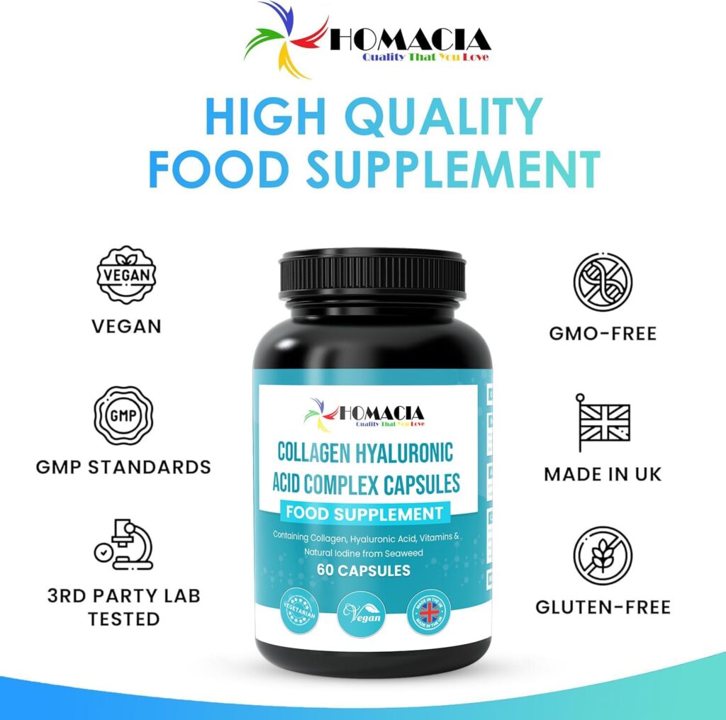 Collagen Supplements for Women – Marine Collagen with Hyaluronic Acid ...